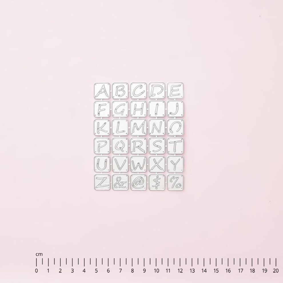 troquel abecedario de letras scrabble - Suzzy #099118 - La esquinita ...