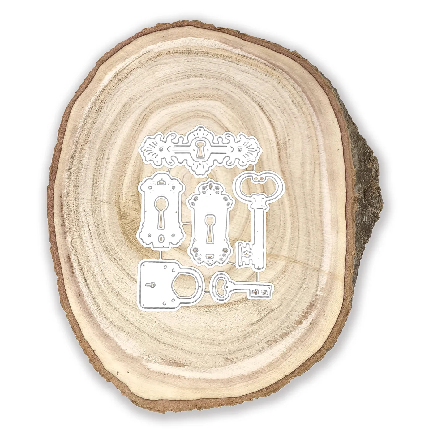 troquel cerraduras y llaves - Suzzy #079388 - La esquinita del scrap