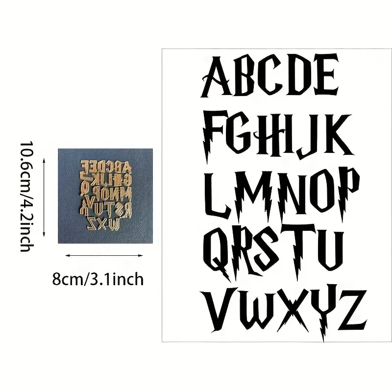 troquel abecedario letras mayúsculas Harry Potter - Suzzy #129288 - La ...