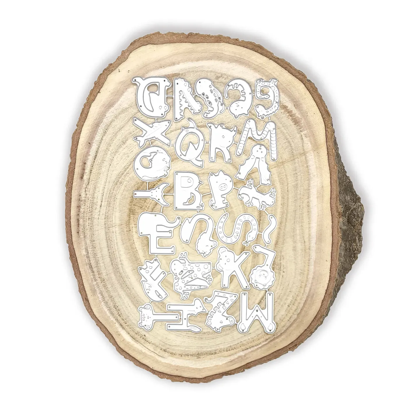 troquel abecedario de letras mayúsculas con animales - Suzzy #159230 ...