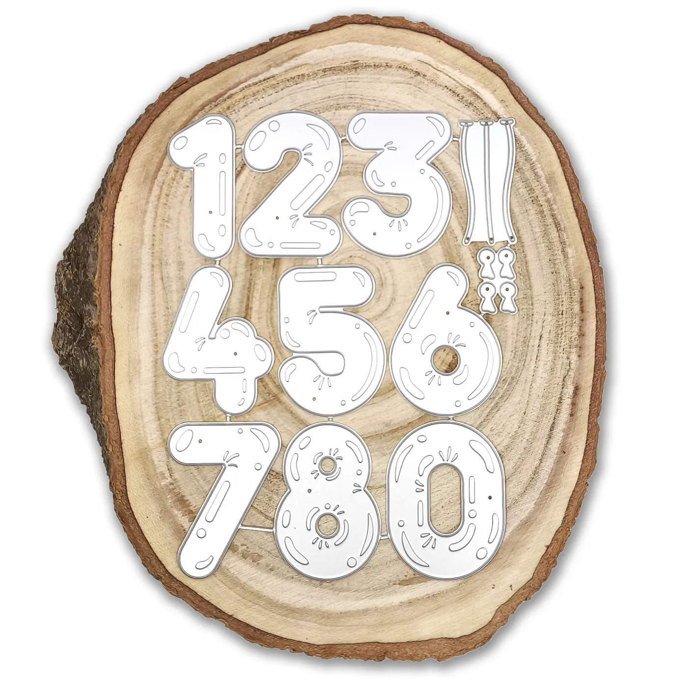 troquel set de números de globos - Suzzy #179066 - La esquinita del scrap