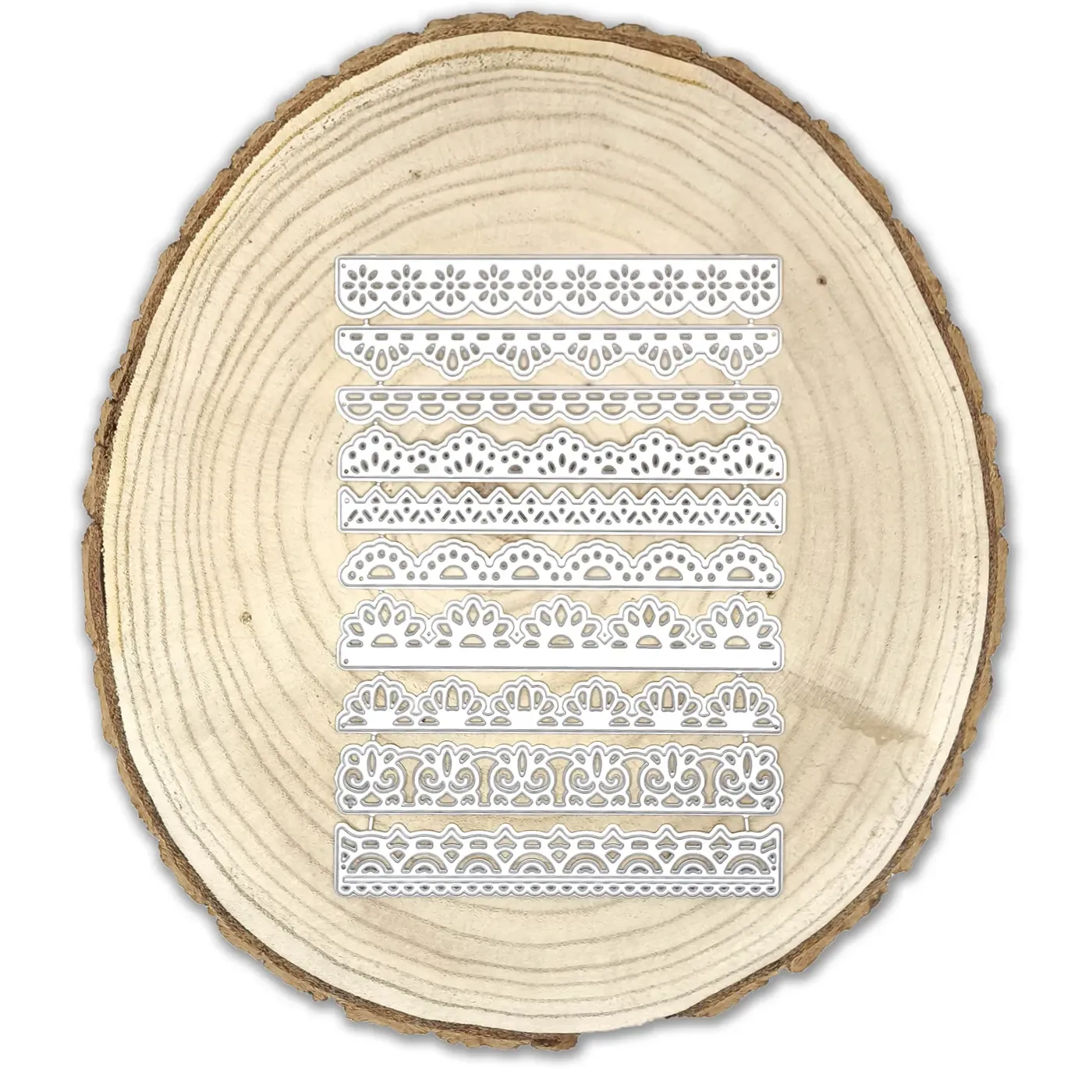 troquel set de 10 bordes o cenefas - Suzzy #179067 - La esquinita del scrap